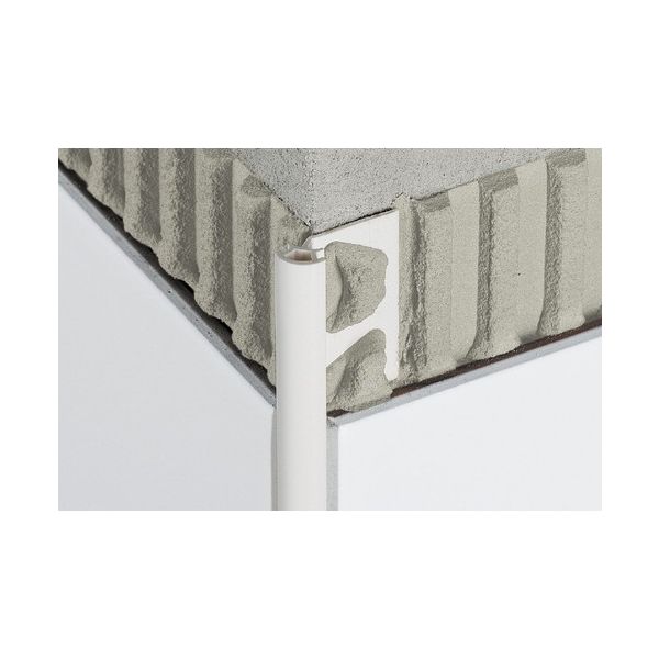 Schluter Rondec Pro60-Bw-300 Profiel - Zuiver Wit, Beton Look uit Duitsland