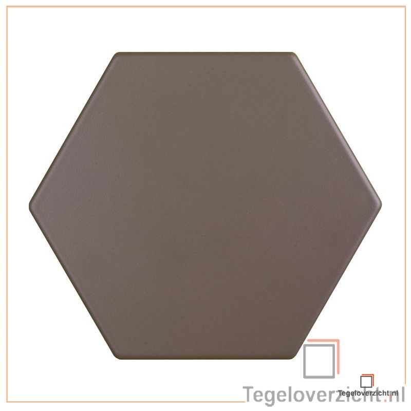 Tonalite Examatt Tabacco 15x17,1cm Wandtegel (TE6408) Uni | direc