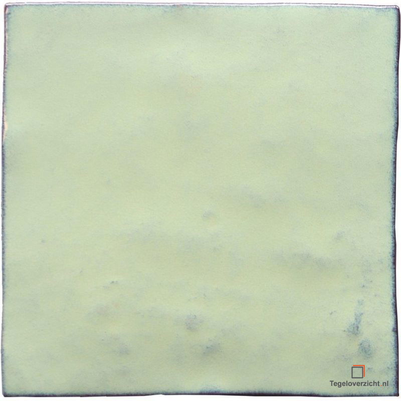 Marrakech Zelij 10x10cm Agua Marina Wandtegel - Groen en glanzend ...